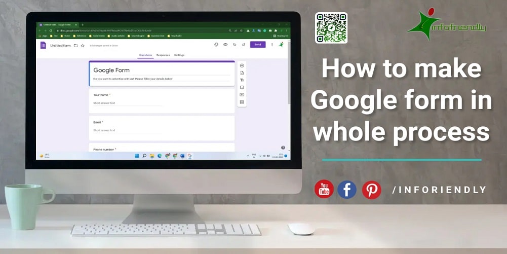 How to make Google form in whole process?